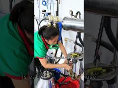 Waikato Digital Hanger Setting Milk Flow Meter For Cow Milking Parlor System