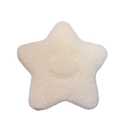 Cina Konjac Honeycomb Neonato Spugna da bagno per bambini Giallo in vendita