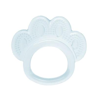 Cina Blue Eco Friendly Bear Paws Silicone Baby Teether Toys For Soothing Sore Gums With Size Is 8*8*2cm And Weight Is 24 Gram in vendita