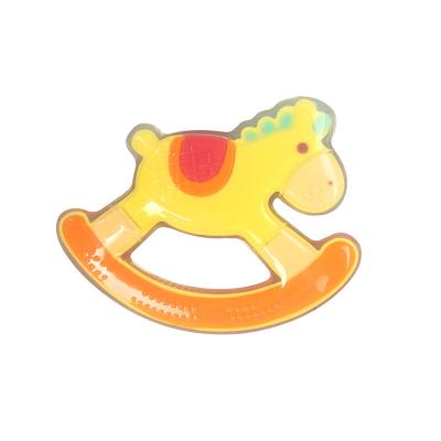 Cina Handheld Silicone Wrist Teether Starfish Shape 2 Colors Ice Cream Phthalate Free With Size 8*7.3cm And Weight Is 38 Gram in vendita