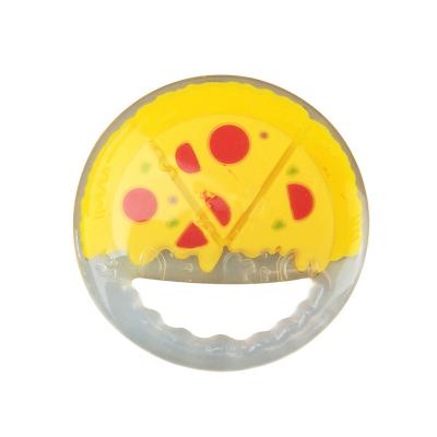 Cina Handheld Silicone Wrist Teether Starfish Shape 2 Colors Ice Cream Phthalate Free With Size 8*7.3cm And Weight Is 38 Gram in vendita