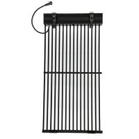 China High Transparency LED Curtain Display Simple Structure Neat Design Cost Effective for sale