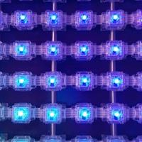 China Natural Ventilation LED Mesh Facade High Transparency Led Wall for sale
