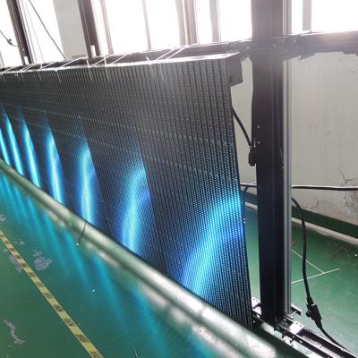 Cina Facciata di media della parete di vetro SMD LED, parete principale leggera di angolo di vista dello schermo all'aperto di pubblicità del LED ampia in vendita