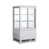 China 98L 4 Layer Beverage Countertop Display Cooler with 0-12°C Temperature Range and 190W Power Consumption for sale