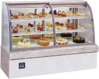 China 3-Layer 2m Air Cooled Cake Display Freezer with 830W Danfoss Compressor and Digital Temperature Control 2-10°C for sale
