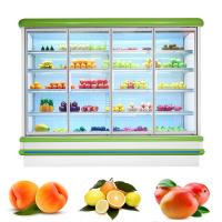 China LDF-3000 Vegetable Multideck Display Fridge - 3000×950×2000mm, 1700L Capacity, 2900W Power for sale