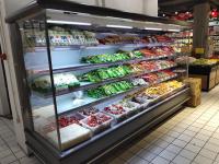 China Commercial Sandwich Display Chiller 1000-3000mm with Panasonic Compressor 450-1850W for Convenient Stores for sale