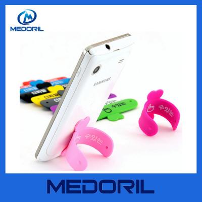 China 2016 factory direct sale touch u silicone mobile cell phone stand holder mobile support for sale