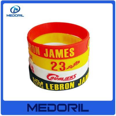 China Custom design top quality silicon wristband for promotional gifts for sale