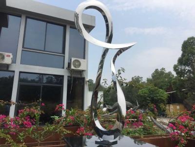 Cina Scultura artificiale dell'acciaio inossidabile di stile fuori delle statue del giardino per la decorazione di arte in vendita