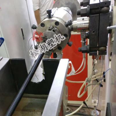 China pvc extruder for coating flexible metal cabel hose &conduit for sale