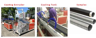 China PE Corrugated Flexible electrical Conduit Extrusion Line for sale