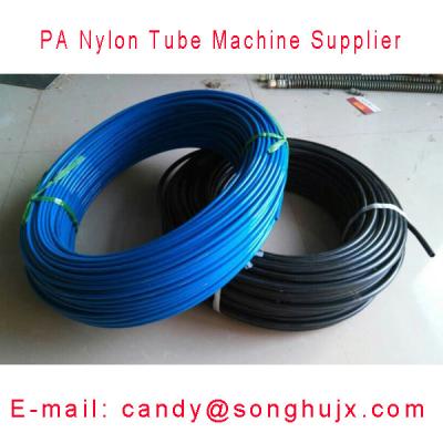 China Reinforced  Double Wall Nylon Tube Extrusion Machine for sale