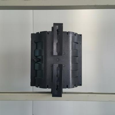 China Ronde 1-flip deur Afneembare uiterlijk 200MM Aspect Housing Body Straat verkeerslicht Te koop