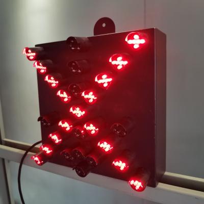 China Afneembare carrosserie 250MM 1-aspect RG richting verkeerslicht Te koop