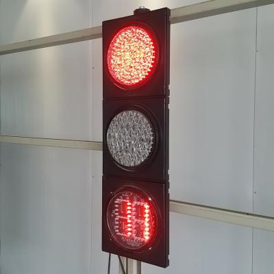 中国 200MM コブウェブ 3 面 RG レンズ ボール ダウンカウントタイマー 道路信号 販売のため
