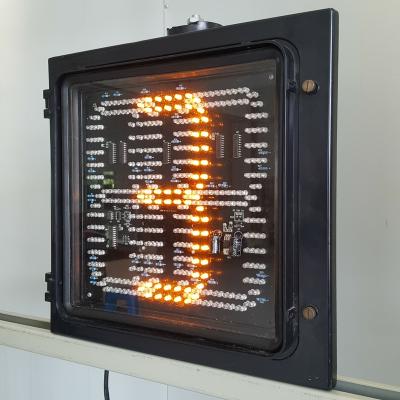 Cina Porta quadrata smontabile Aspetto 300MM 1-Aspetto 3-In-1 RYG Timer semaforo stradale in vendita