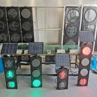 China Separate Unit EXW 44/22 Outlets Wireless Solar Traffic Light Controller for sale