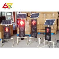 China Solar Powered Wireless LED Traffic Light Control System WGQ-22 for sale