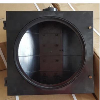 China Polycarbonate 300mm Hi Power SMD LED Traffic Light Housing With LENS for sale
