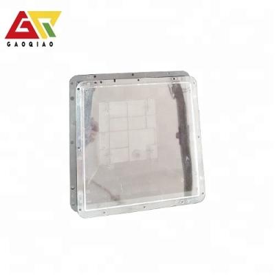 Cina 200 mm Lampada a semaforo Quadrato Policarbonato alloggiamento UV resistente Anti-affaticamento in vendita