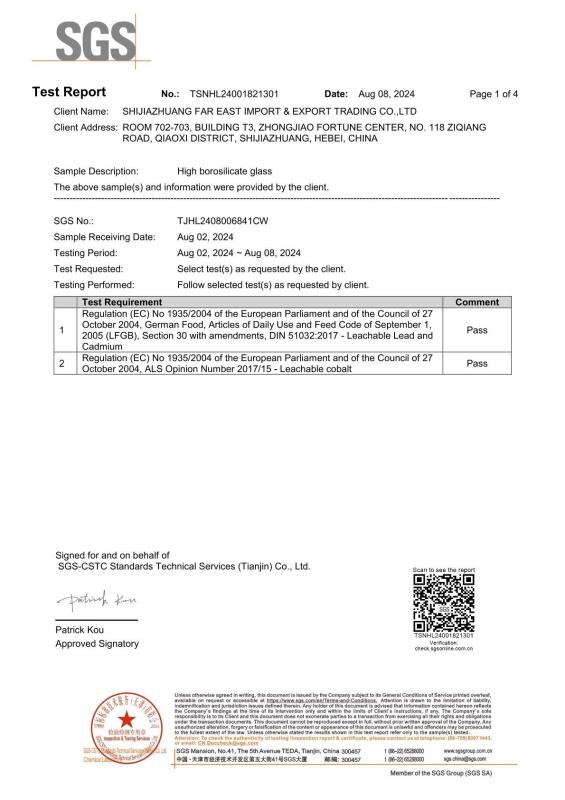 LFGB - Shijiazhuang Far East Import & Export Trading Co., Ltd