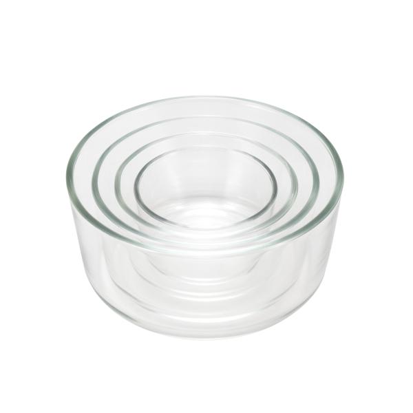 Quality Vented Glass Lid Container With PP Frame 236ml 472ml 944ml 1652ml for sale