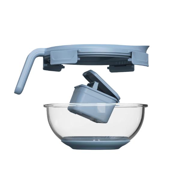 Quality Multifunction Borosilicate Glass Salad Bowl for sale