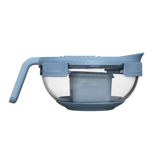 Quality Multifunction Borosilicate Glass Salad Bowl for sale