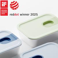Quality One-handed Easy-slide Unlock Glass Food Container for sale