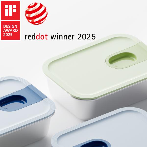 Quality One-handed Easy-slide Unlock Glass Food Container for sale