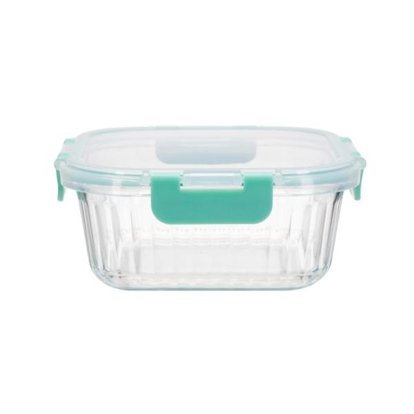 Quality Borosilicate Glass Food Container with Airtight Cool Lock Lid for sale