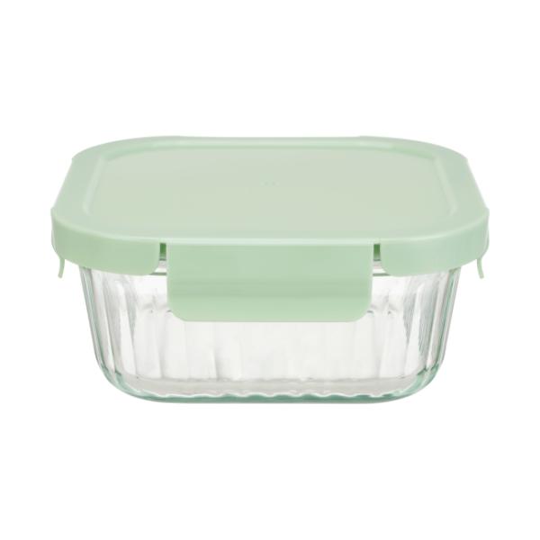 Quality 4 Lock Glass Food Container -40°C to 560°C Heat Resistant for sale