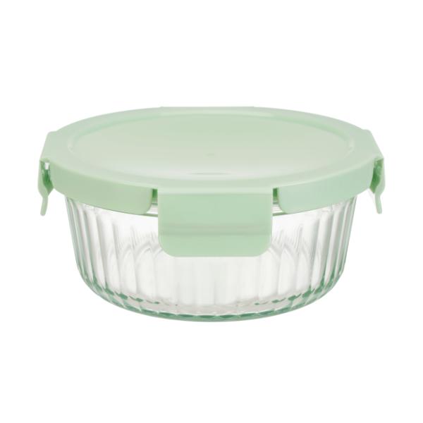 Quality 4 Lock Glass Food Container -40°C to 560°C Heat Resistant for sale