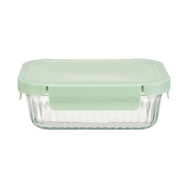Quality 4 Lock Glass Food Container -40°C to 560°C Heat Resistant for sale