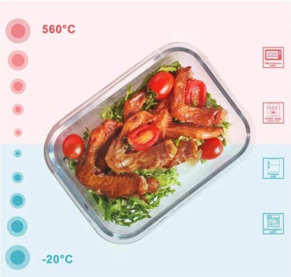 Quality IKOO Durable Stackable Vacuum Glass Containers -40℃ to 560℃ for sale