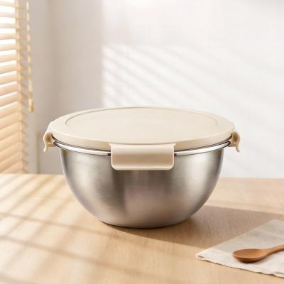 China durable design big stainless steel bowls with versatile capabilities for Kitchenware Set Suppliers for sale