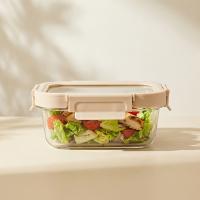 Quality Oven Safe Freezer Safe Dishwasher Safe Glass Food Container with Vented Glass for sale