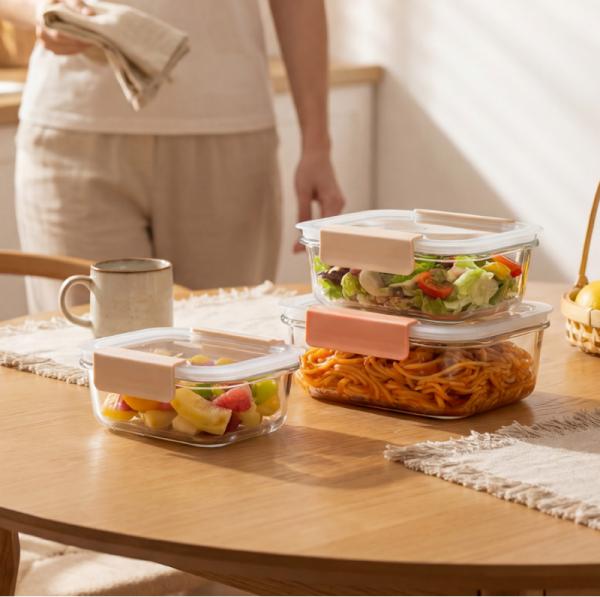 Quality BSCI Audit Borosilicate Glass Lunch Box with After-Sales Support for Major Retailers & International Brands for sale