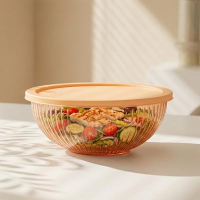 China Space-Saving BPA-free Glass Salad Bowls with Nesting Design for E-commerce & DTC Brands for sale