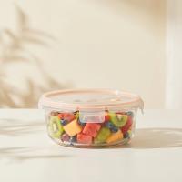Quality IKOO Borosilicate Glass Food Container with Vented 4 Lock PP Lid for sale
