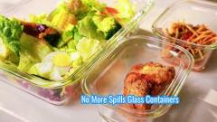 click-it glass food container