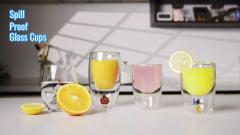 3D glass cup