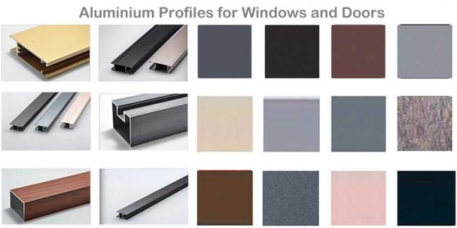Aluminium Window Profiles  T5 Temper Services Manufactured 90 Series 1