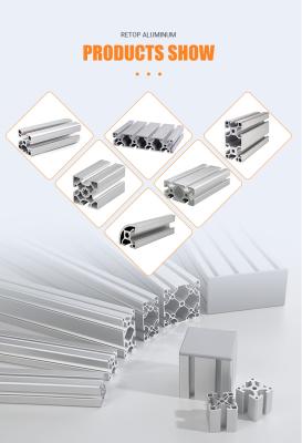 China 15180 9090 Aluminum T Slot Profile Extrusion 8020 8040 6060 4545 2525 Custom for sale