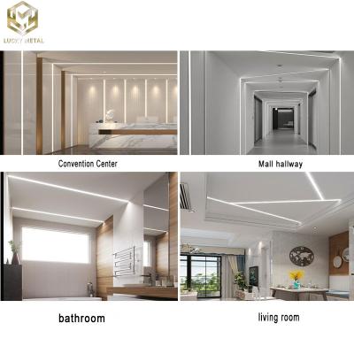 Cina Profil di striscia di alluminio 6063 a LED e finitura personalizzata in vendita