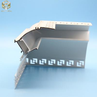 Cina 90 gradi angolo di alluminio a led striscia profilo soffitto intagliato in vendita