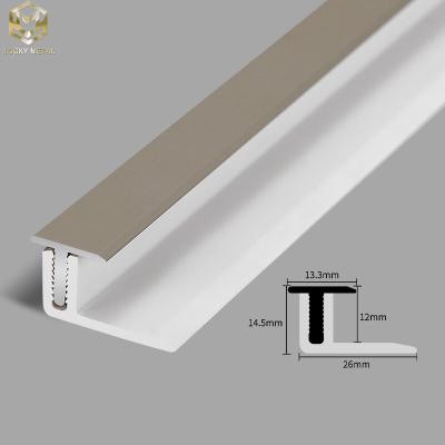 China OEM Floor System Aluprofile Aluminum Angle Profiles Trim for sale