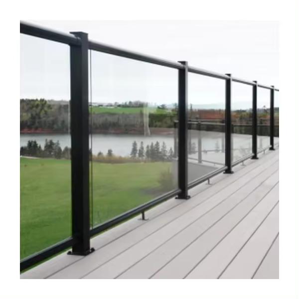 Quality 20mm Tempered Glass Balustrade Aluminium Channel Systems for sale